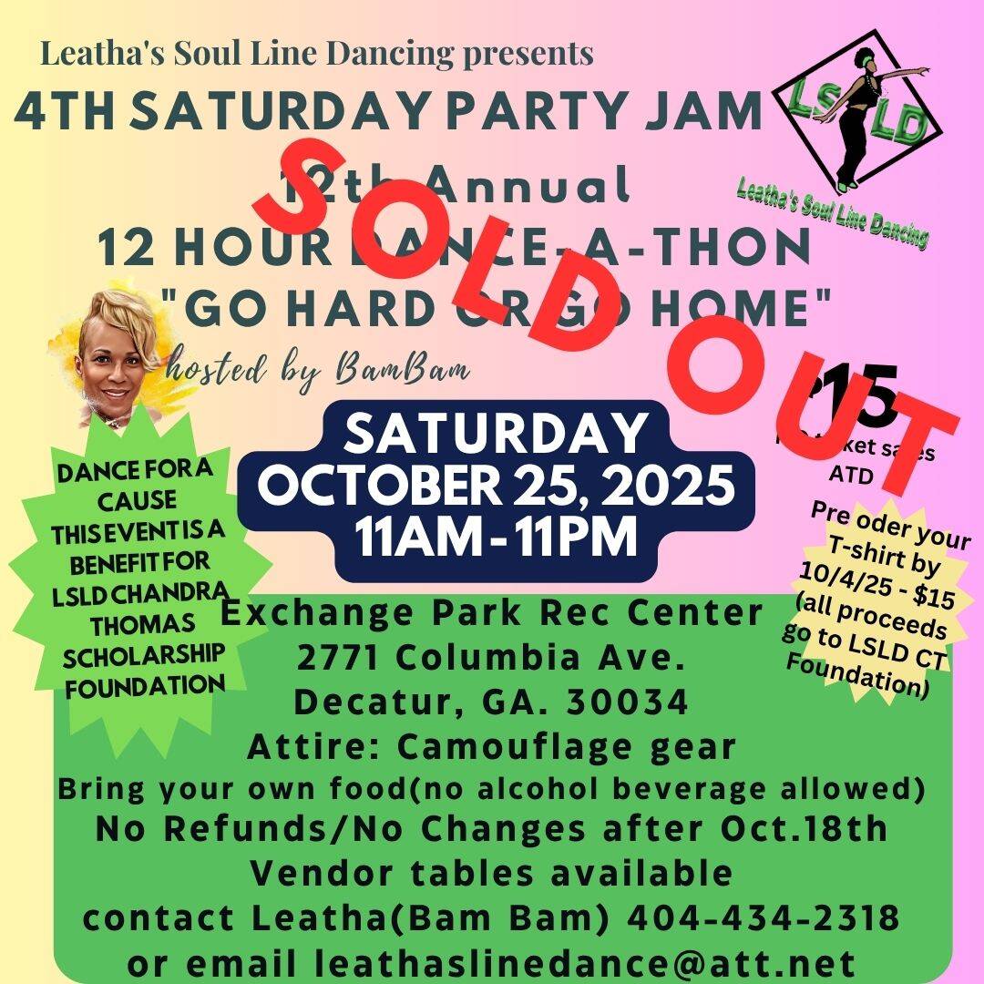12 hour dance a thon saturday october 25 2025 no exchanges swab outs we ...